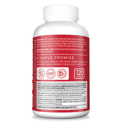 Super Colon Cleanse® 240 Capsules Health Plus Inc