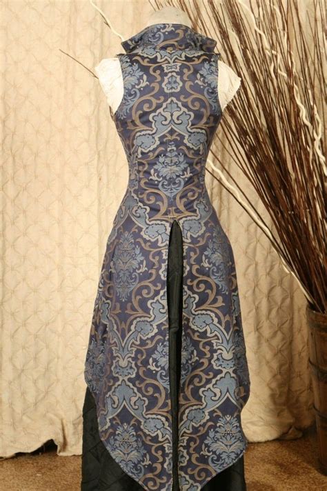 Peacock Coat Back Fantasy Fashion Clothes Design Style