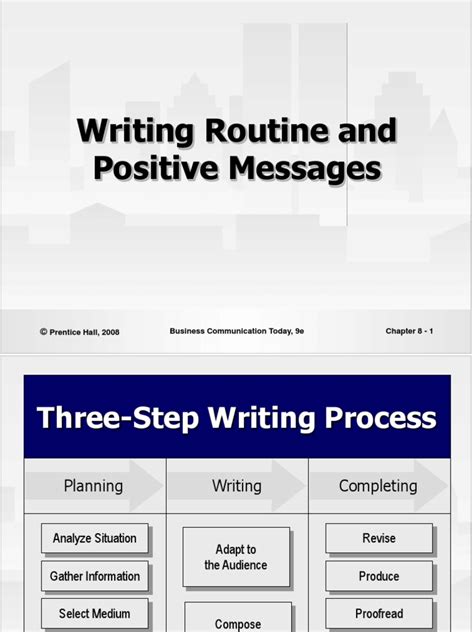 Chapter 8 Routine And Positive Messages Pdf Semiotics Cognitive