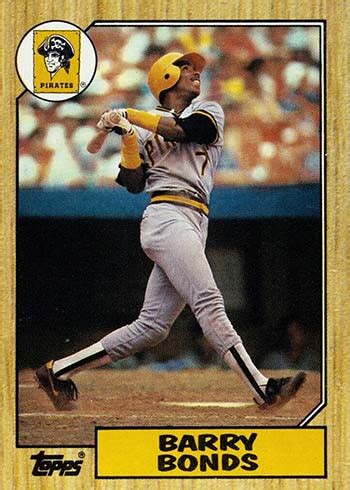 Barry Bonds Rookie Card Guide And Other Important Early Cards