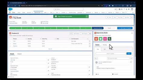 Adding Product Icons To The Opportunity And Account In Your Salesforce Org Youtube