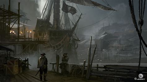 Assassins Creed Iv Black Flag Concept Art By Martin Deschambault