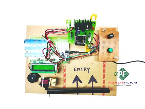 Face Mask And Temperature Detection Gate Open With Email Alert
