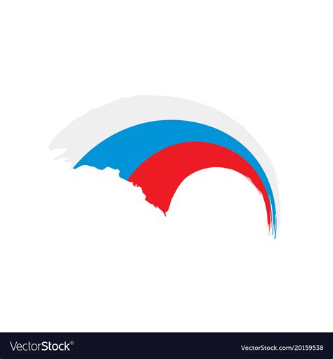 Russia Flag Royalty Free Vector Image Vectorstock