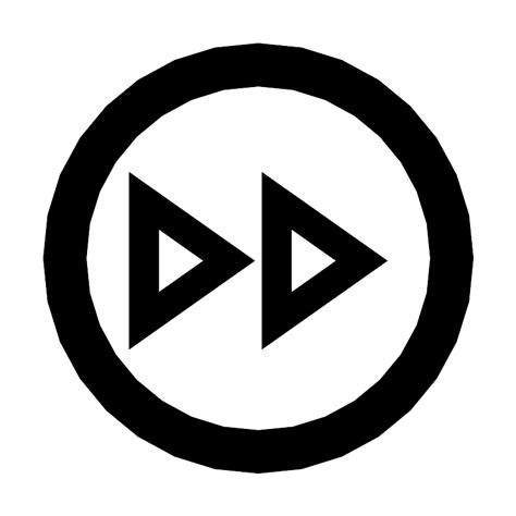 Fast Forward Circle Vector Svg Icon Svg Repo