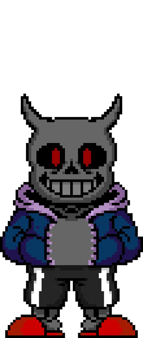 Demon Sans Pixel Art