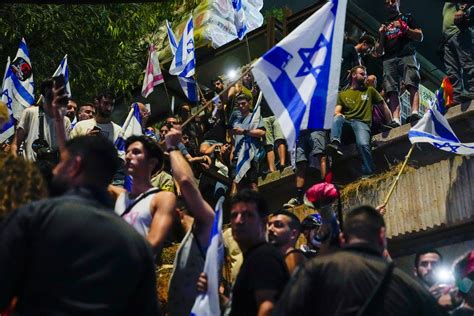Protests Grow In Israel As Government Advances With Judicial Overhaul
