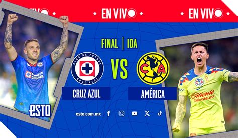 Cruz Azul Vs America 2025 En Vivo Por Internet Rami Leena