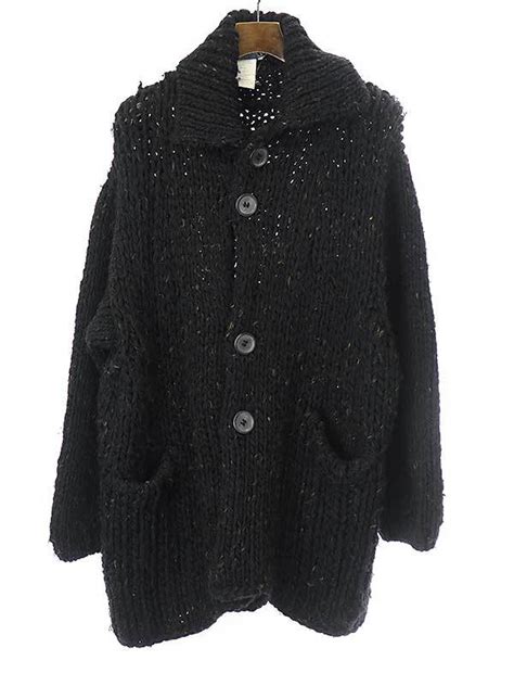 Yohji Yamamoto Pour Homme ヨウジヤマモトプールオム 2001aw ギャングスター期 ウールローゲージビッグニット
