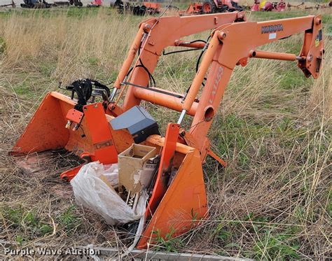 Kubota La1153 Loader Bucket In Ames Ia Item Dr4303 For Sale Purple