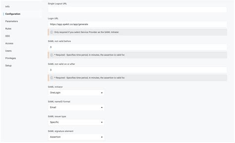 Onelogin Saml Connection Overview Spekit Help Center