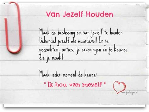 Van Jezelf Houden Just Be You