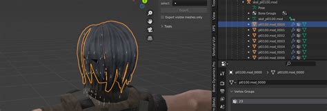 hair textures missing transparency even though it is dxt5