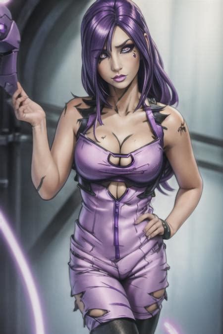 Cell Shading Borderlands Style Ai Art Lora Model Pixai