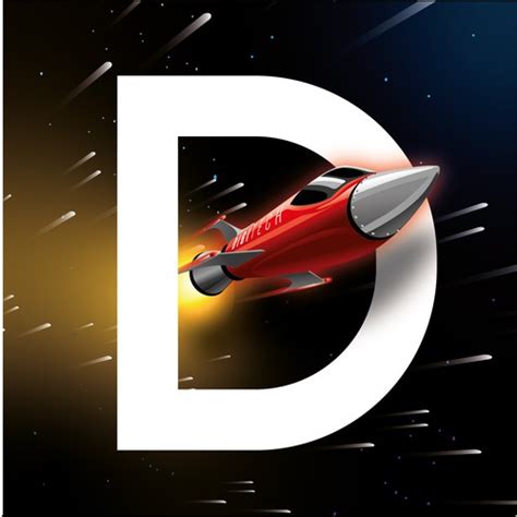 Designs Modernized Rocket Graphics Design Branding Asset