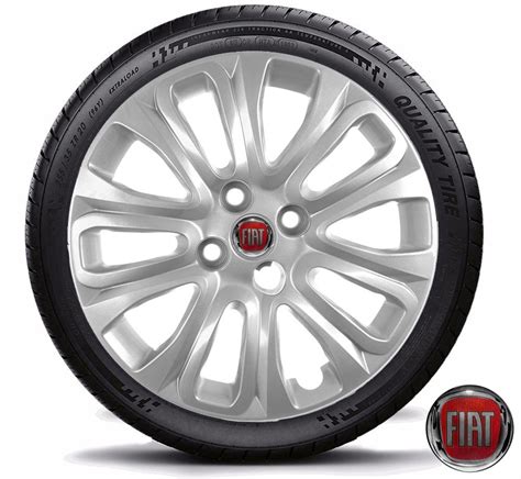 Jogo Calota Aro 15 Fiat Novo Palio Punto 14 2015 Linea Stilo R 54 99