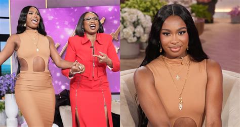 Coco Jones Embraces Bold Cutouts In Body Con Dress For ‘jennifer Hudson Appearance Teases New