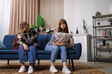 Premium Photo Mother Daughter Conflict