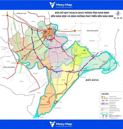Bản Đồ Tỉnh Nam Định Thông Tin Quy Hoạch Mới Nhất 2025