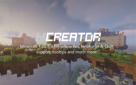 Mcreator 20233 Update Is Here Adding Support For Minecraft 1201