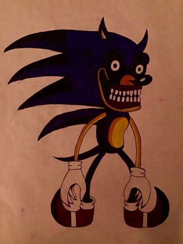Faceless Sonic By Unhappy893 On Deviantart