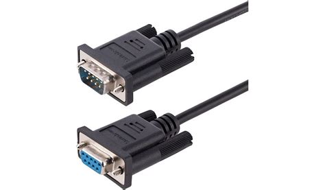 3m Rs232 Serial Null Modem Cable Crossover Serial Cable W