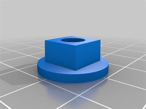 Free 3d File Sumobot Servo Wheel Hub Adapter・design To Download And 3d