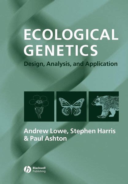 Ecological Genetics Von Andrew Lowe Penicuick Ceh Stephen Harris