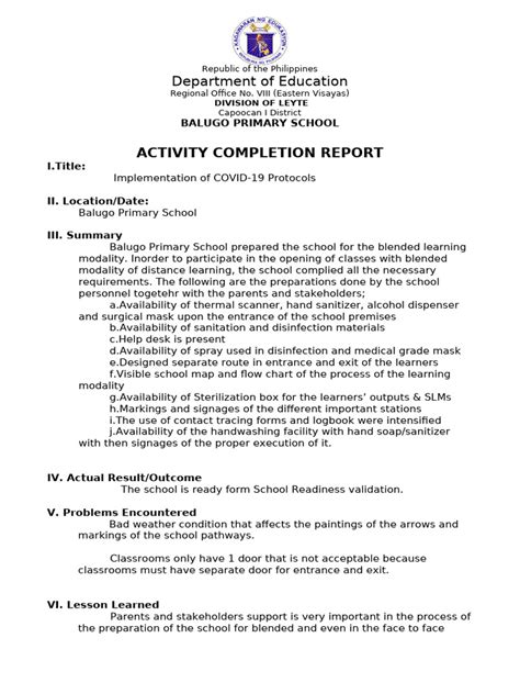 Acr Health Protocol Pdf