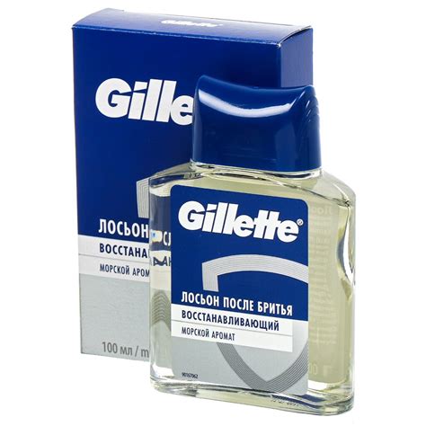 Лосьон после бритья, Gillette, Восстанавливающий, 100 мл в Москве: цены ...