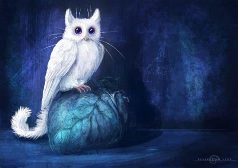 Cat Owl By Alsareslynx On Deviantart