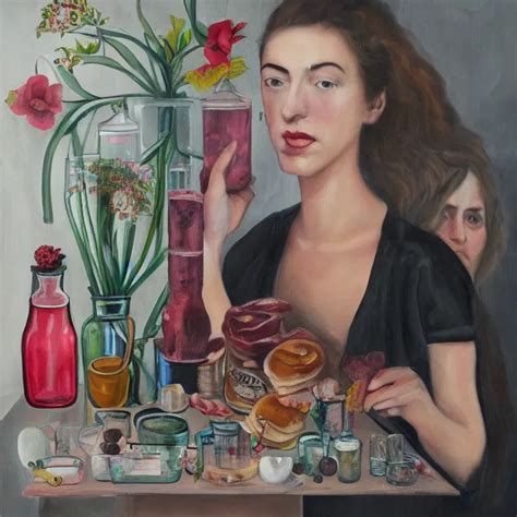 Sensual A Portrait In A Female Art Student S Stable Diffusion OpenArt