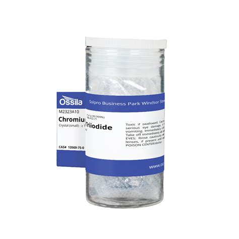 Chromium Iii Iodide Cri3 Powder And Crystals 13569 75 0 Ossila