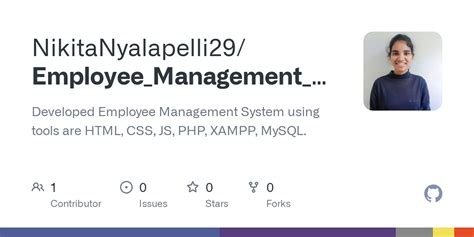 Github Nikitanyalapelli Employee Management System Developed