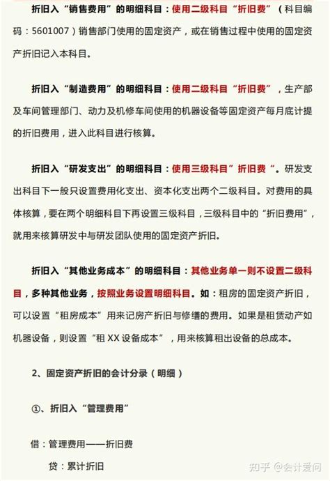 2025年最新版固定资产折旧年限与税前扣除政策，及固定资产4种折旧方法及对比，附：固定资产折旧计算表 知乎