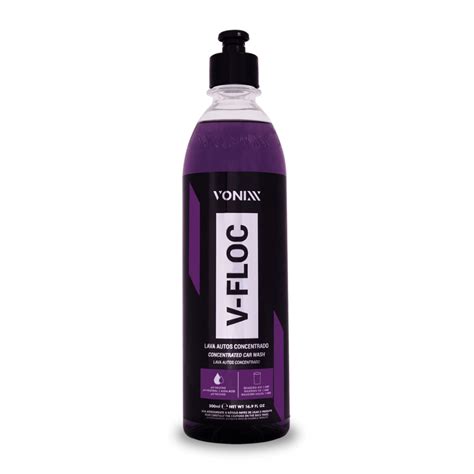 Shampoo Automotivo Ph Neutro Concentrado V Floc Vonixx ML Lavagem De Veiculos Automotores