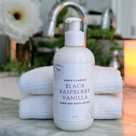 Black Raspberry Vanilla Body Lotion Fragranced Body Lotion Etsy