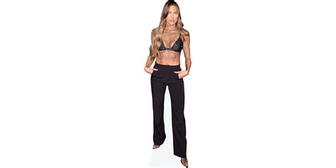 Barbara Blank Coba Sheer Top Cardboard Cutout Celebrity Cutouts