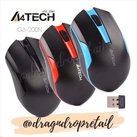 a4tech g3 200n v track wireless mouse lazada ph