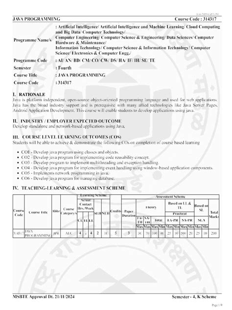 314317 Java Programming Pdf