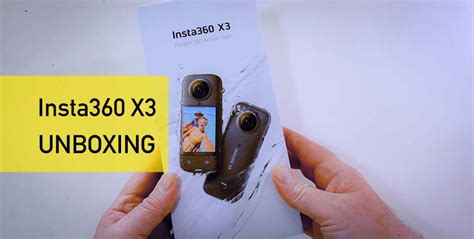 Insta360 X3 Unboxing Whats Inside The Box