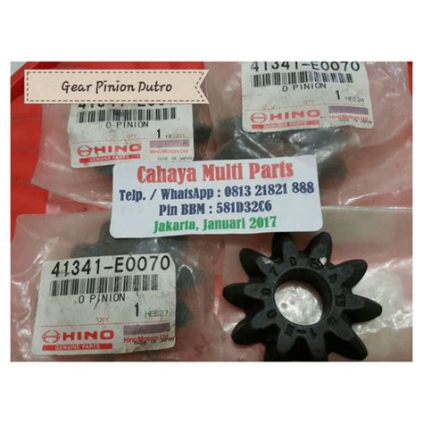 Distributor Spare Parts Alat Berat Dump Truck Cahaya Multi Parts