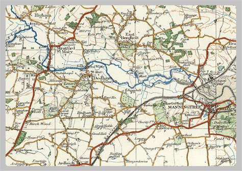 1920 Collection Colchester Ordnance Survey Map I Love Maps