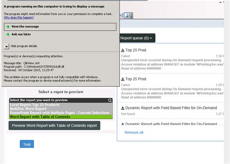 solved nprinting tutorial on demand isuse qlik community 957801