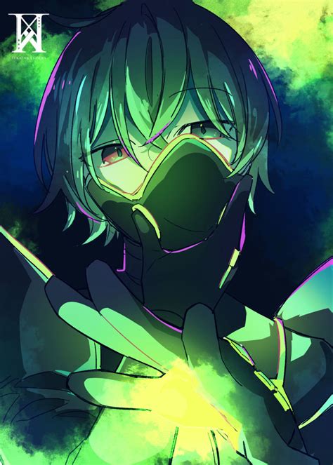 Chariki Indie Virtual Youtuber Highres 1boy Facing Viewer Grey