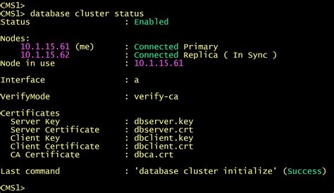 Cisco Meeting Server Database Cluster With Built In Ca Cisco Community