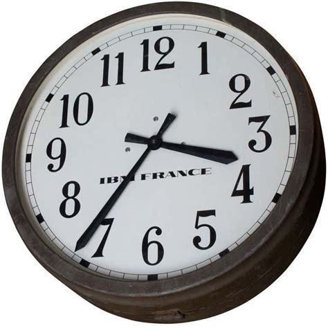 Ibm Clock 4 For Sale On 1stdibs Ibm Time Clock Ibm Wall Clock Ibm