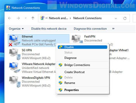 Ethernet Not Working In Windows Fix