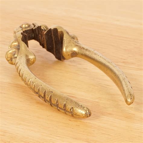 Lion Nutcracker Vintage Solid Brass Nutcracker For A Big Etsy