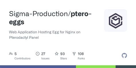 Ptero Eggs Egg Web Host Egg Json At Main Sigma Production Ptero Eggs